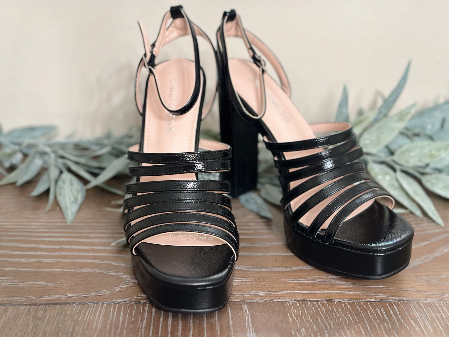 Giulia Heels Blk – Bluepoppyboutique